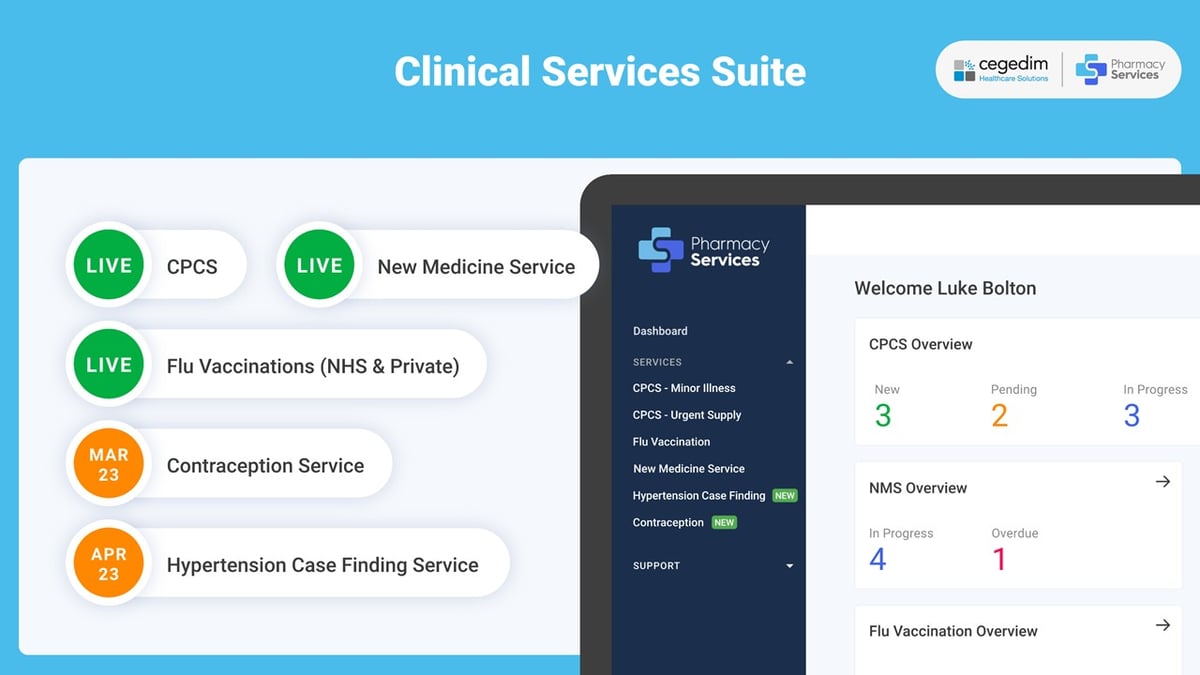 We're ready to support the upcoming Pharmacy Contraception Service